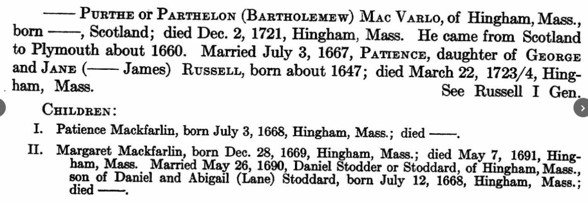 McFarland, Purdie | Scottish Prisoners of War Society